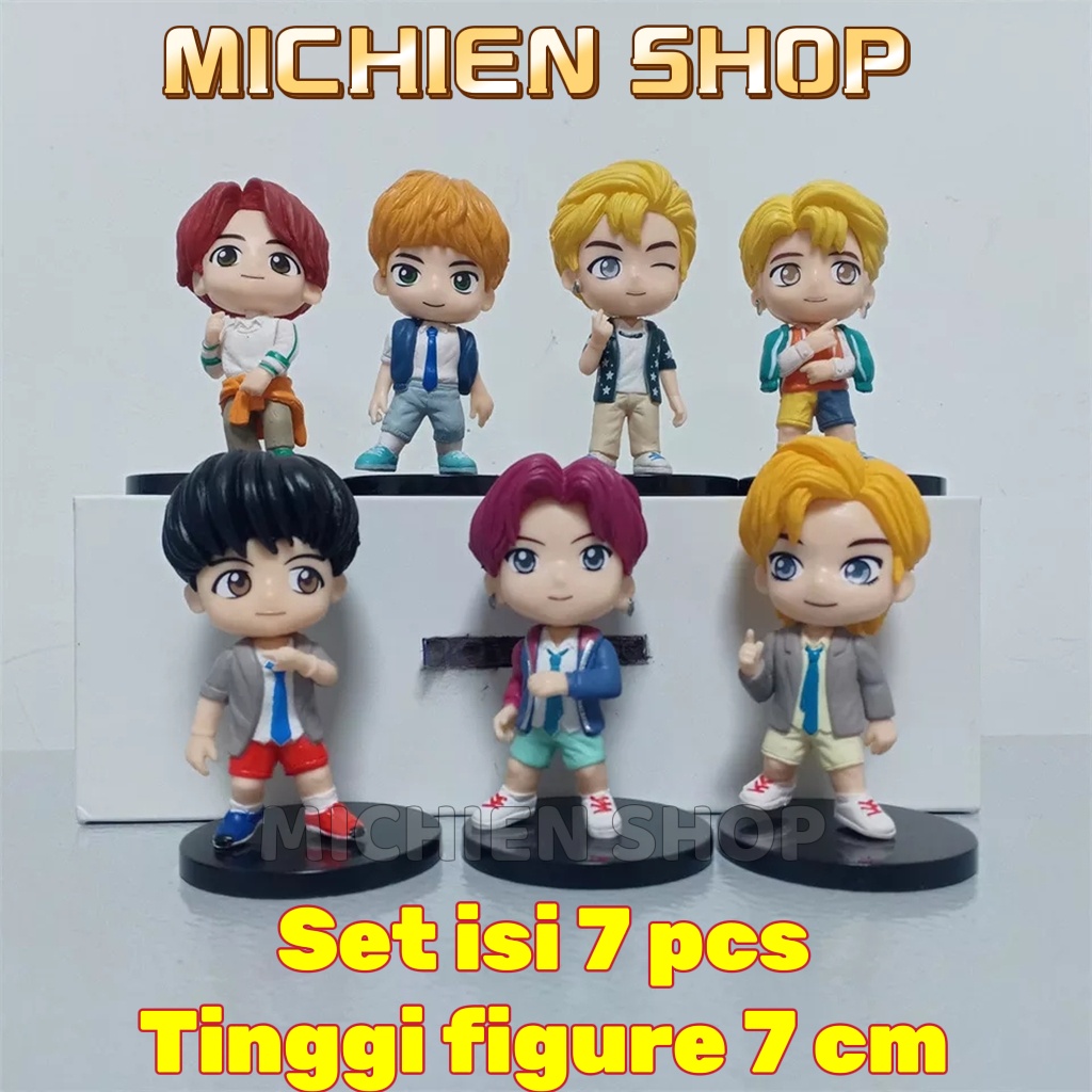 Jual BTS TINY TAN / FIGURE BTS MINI FIGURE /BTS KPOP PAJANGAN MINIATUR HIASAN KUE ULANGTAHUN ...