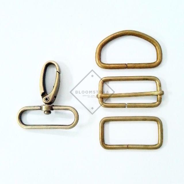 Jual Set Ring Besi 4cm 40mm Ring Kait Ring D Jalan SRE Kotak Ring Tas ...