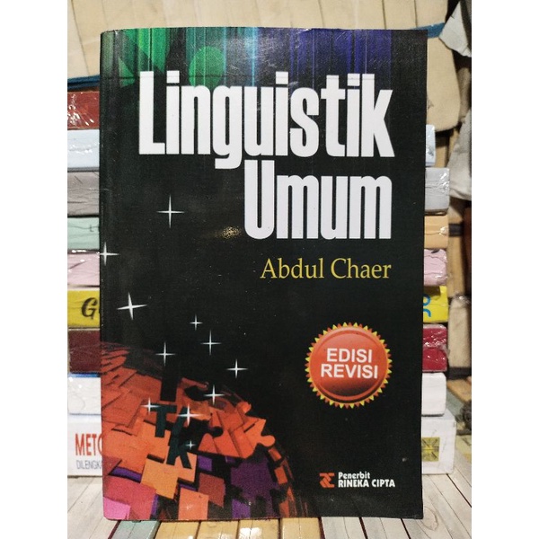Jual Buku LINGUISTIK UMUM EDISI REVISI Abdul Chaer | Shopee Indonesia