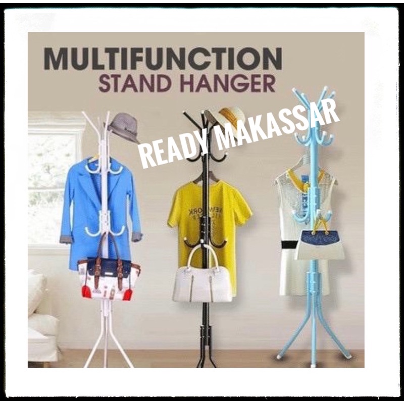 Jual STAND HANGER TAS BAJU / Rak Gantungan Berdiri Gantungan tas baju ...