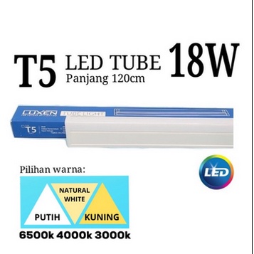 Jual LAMPU T5 LED 18W 18 W WATT LUXEN 120 CM | Shopee Indonesia