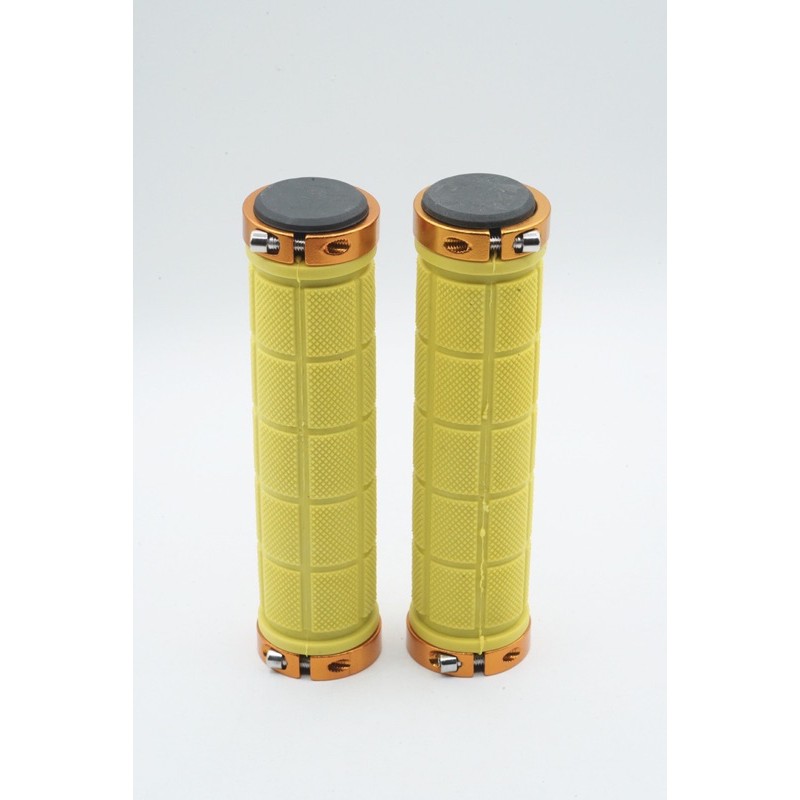 Jual ROCKBROS BT1011 Yellow Sepeda Hand Grip MTB Grips Bike Bicycle ...
