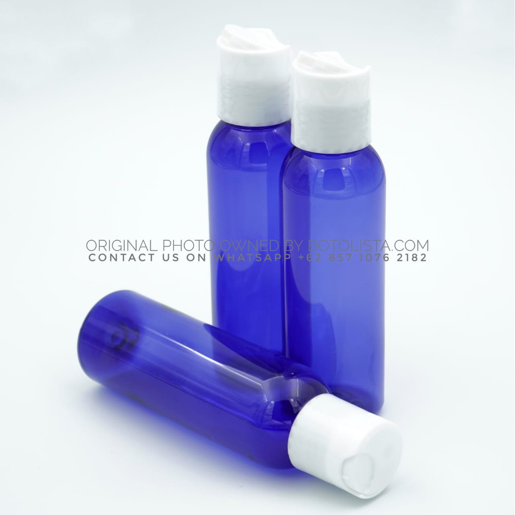 Jual Botol Presstop 100ml Biru - Botol Plastik Murah | Shopee Indonesia