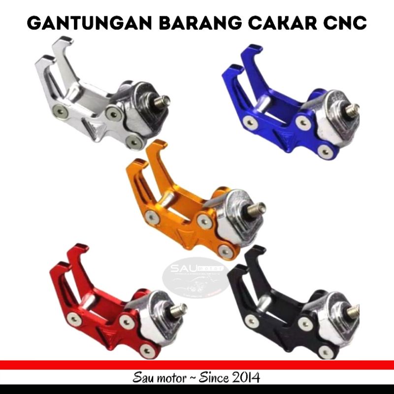 Jual Saumotor Gantungan Barang Motor Model Cakar Cnc Igw | Shopee Indonesia