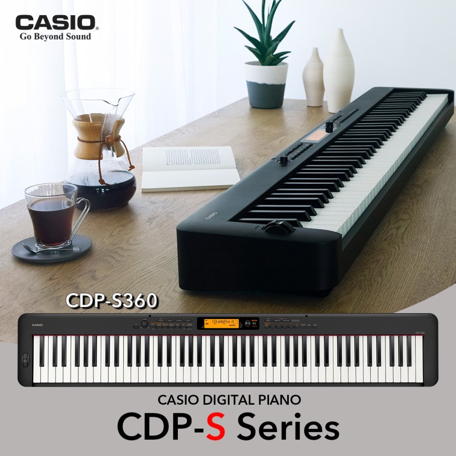 Jual Digital Piano Casio CDP S360 CDPS360 CDP-S360 | Shopee Indonesia