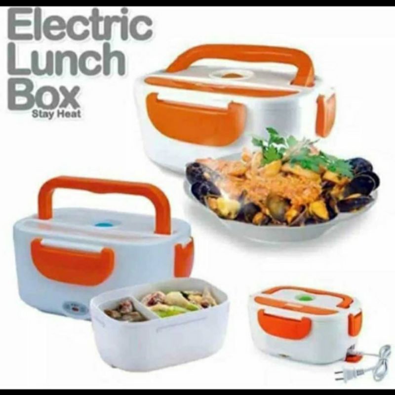 Jual Electric Lunch Box Kotak Tempat Bekal Penghangat Pemanas Listrik