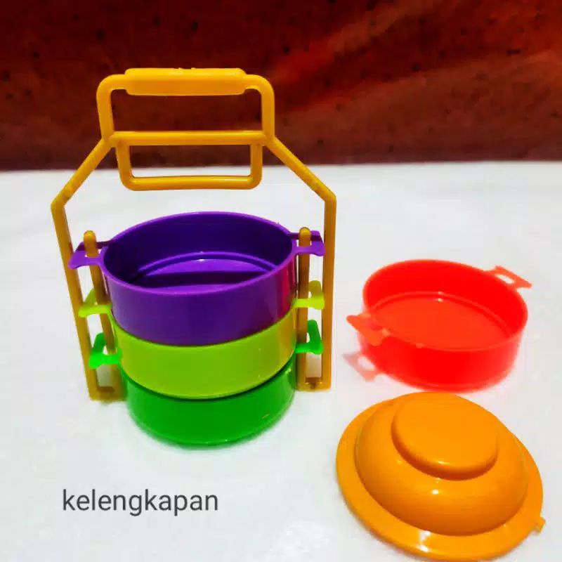 Jual rantang mini/ rantang set mainan | Shopee Indonesia