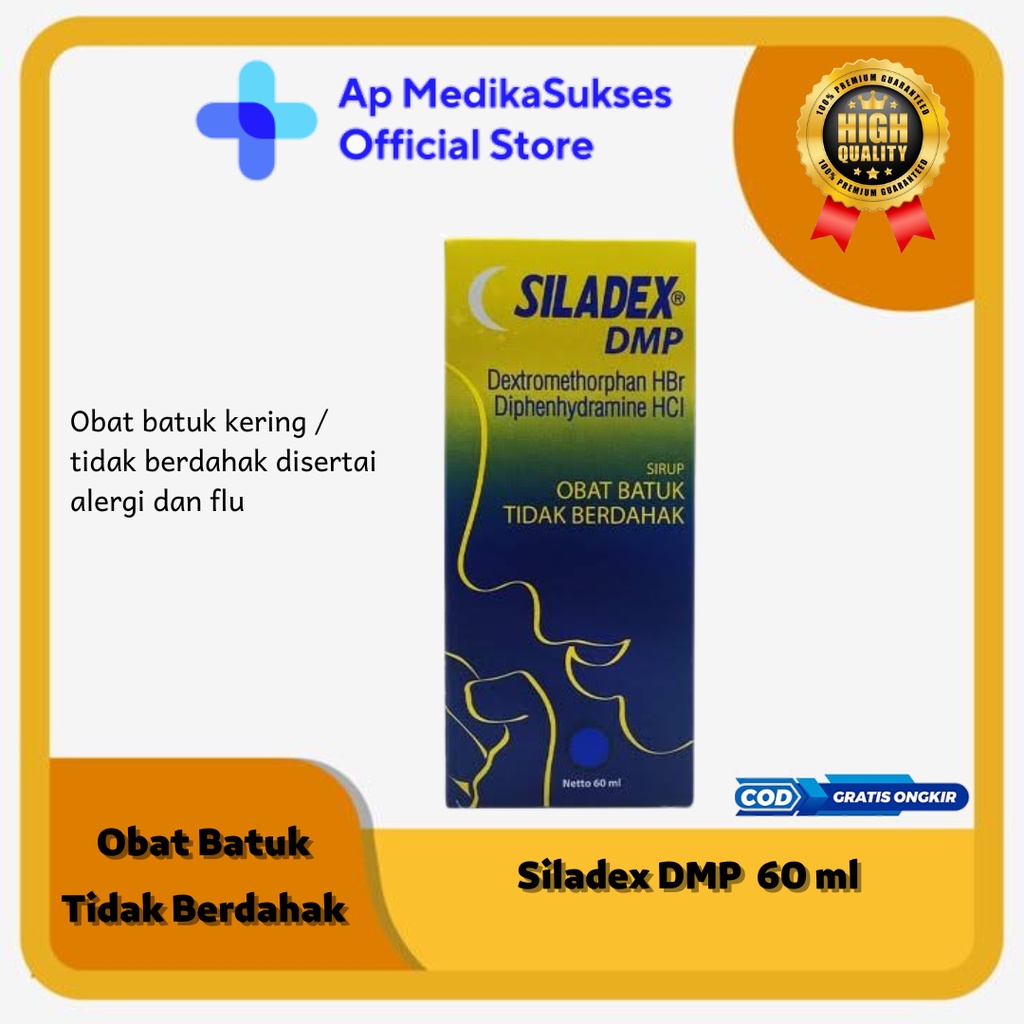 Jual Siladex DMP 60 ml - Obat Batuk Tidak Berdahak dan Flu | Shopee ...