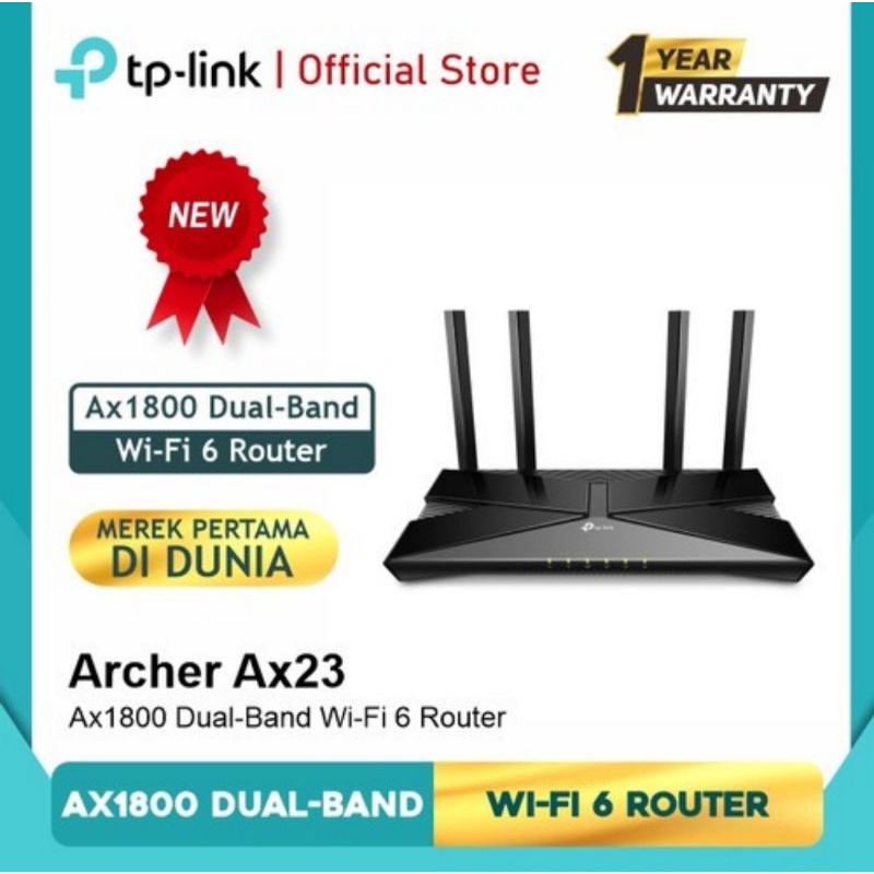 Jual TP-LINK Archer AX23 AX1800 Dual-Band WiFi 6 Router TP-Link tplink ...