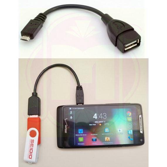 Jual Kabel OTG Micro USB ke USB Port Utk HP, PC/Komputer | Shopee Indonesia