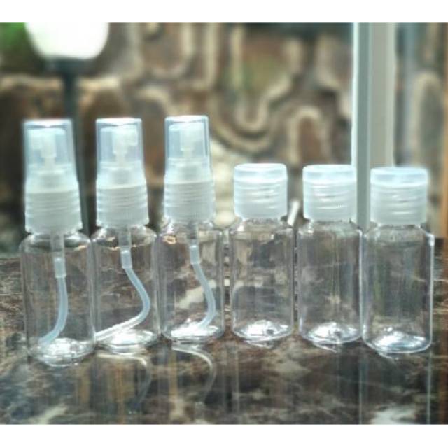 Jual Botol spray & botol flipflop mini 20ml | Shopee Indonesia
