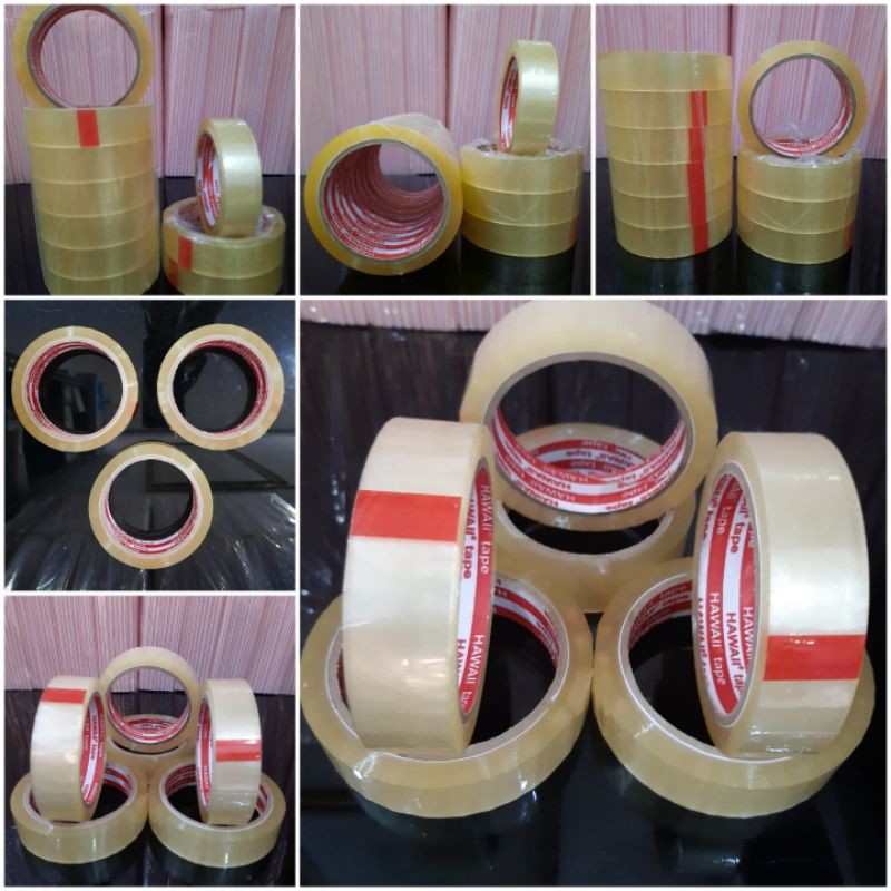 Jual Lakban bening / isolatif bening 1 inch | Shopee Indonesia