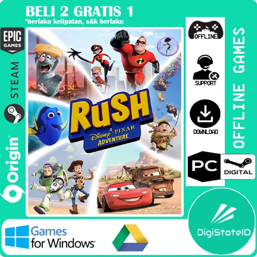 Jual Rush A Disney Pixar Adventure - Game PC | Shopee Indonesia