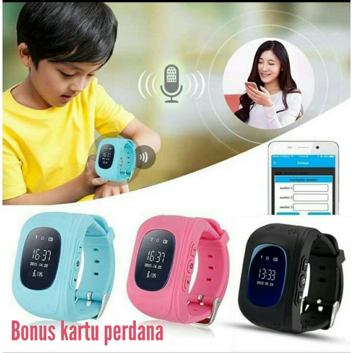 Jual ASIAPP !! Q50 Smartwatch / Smart Watch SOS Call GPS Tracker all ...