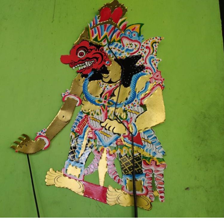 Jual Best Update wayang kertas Kumbokarno/Buto raton tinggi wayang ...