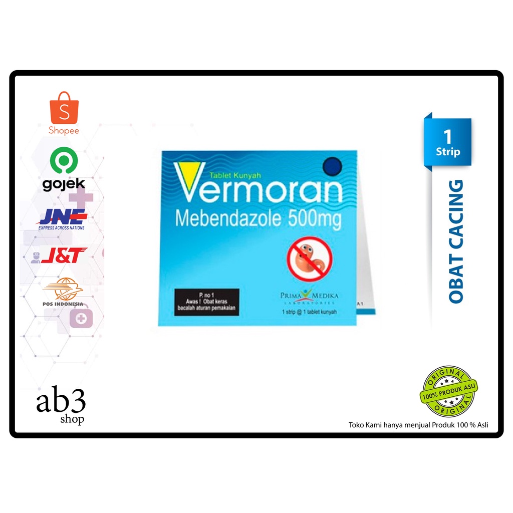 Jual Mebendazole Obat Terlengkap & Harga Terbaru Mei 2026 | Shopee ...