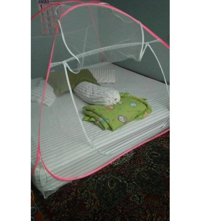 Jual [Ready] Kelambu Lipat 200x200 180x200 150x200, Kelambu Tenda ...