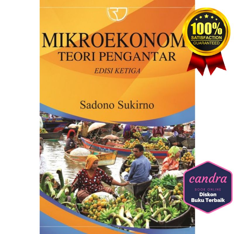 Jual Buku Mikroekonomi Teori Pengantar – Sadono Sukirno - ORIGINAL ...