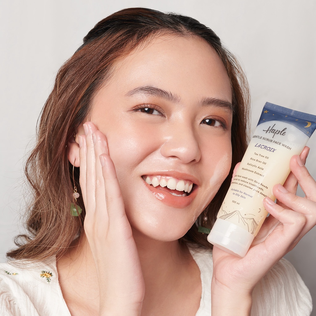 Jual HAPLE Lacroix Face Wash UPGRADED VERSION EXTRA 20 ML - netto 120 ...