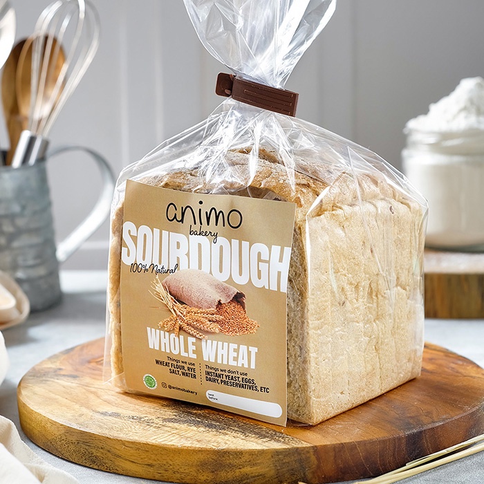 Jual Animo Bakery Sourdough Toast - Whole Wheat | Shopee Indonesia