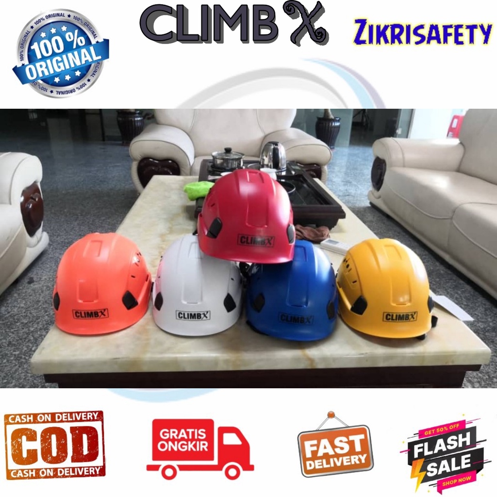 Jual Helm Climbing ClimbX BStar Not Petzl / Helm ClimbX Murah Original ...