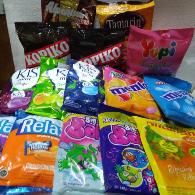 Jual PERMEN Bungkus Aneka varian | Shopee Indonesia