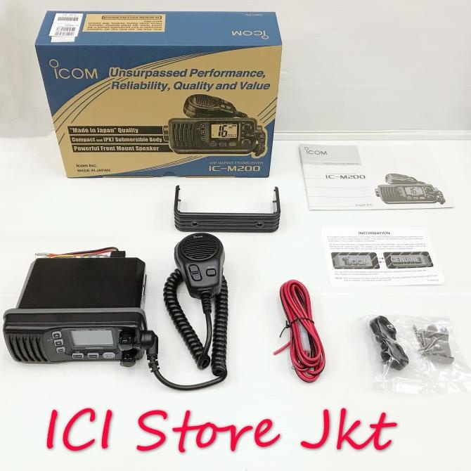 Jual Radio Rig Icom Ic M200 Marine (Original / Garansi Resmi) | Shopee Indonesia