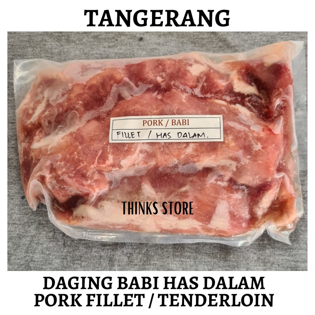 Jual Daging Babi Has Dalam - Pork Fillet - Tenderloin Babi - Babi Bali ...