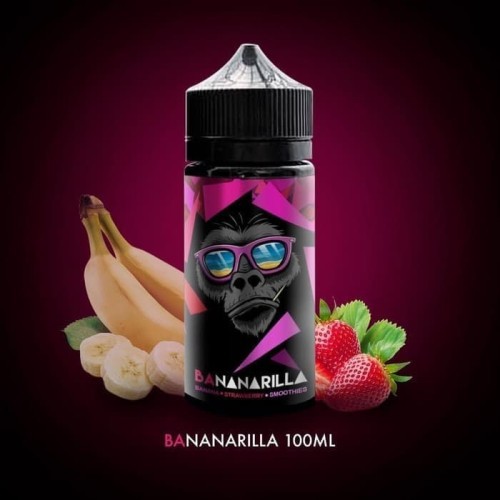 Jual Bananarilla Freebase 100ML by IJC / Banana Strawberry Smoothies ...