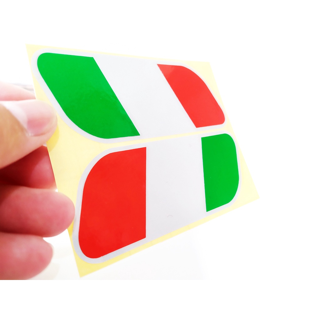 Jual Stiker Sticker Vespa Bendera Italy Italia | Shopee Indonesia