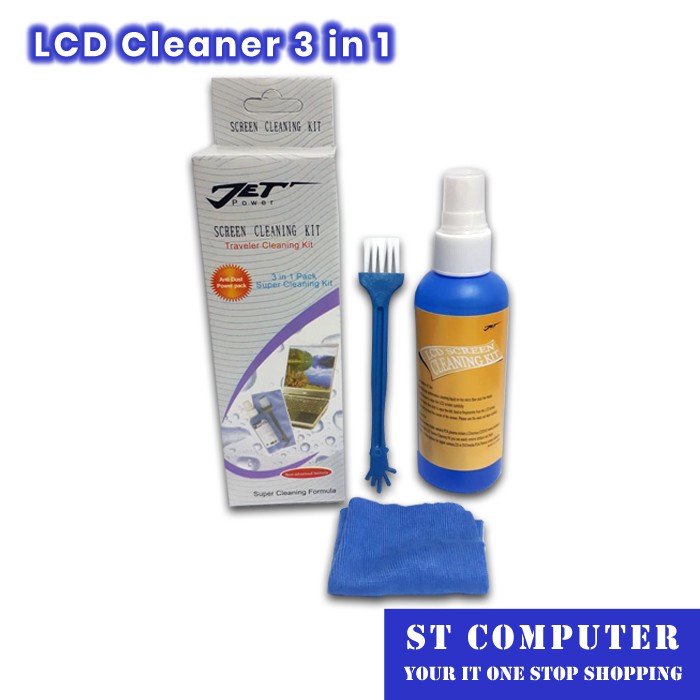 Jual LCD Cleaner 3 in 1 Pembersih Laptop LCD Monitor | Shopee Indonesia