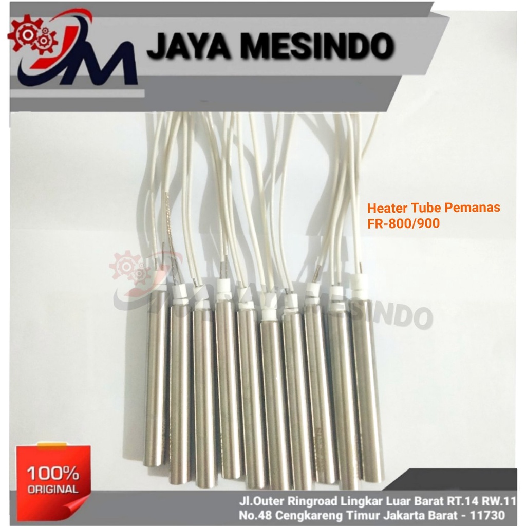 Jual Heater Tube Pemanas Sparepart Mesin Continuos Sealer FR-800 FR-900 ...