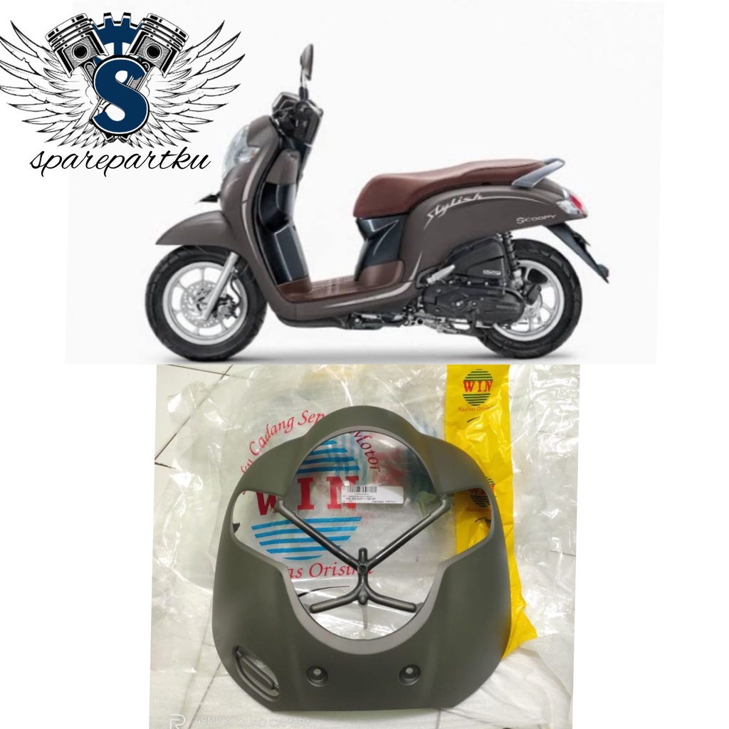 Jual Tameng depan honda scoopy fi ring12/ scoopy donut 2017-2020 warna ...