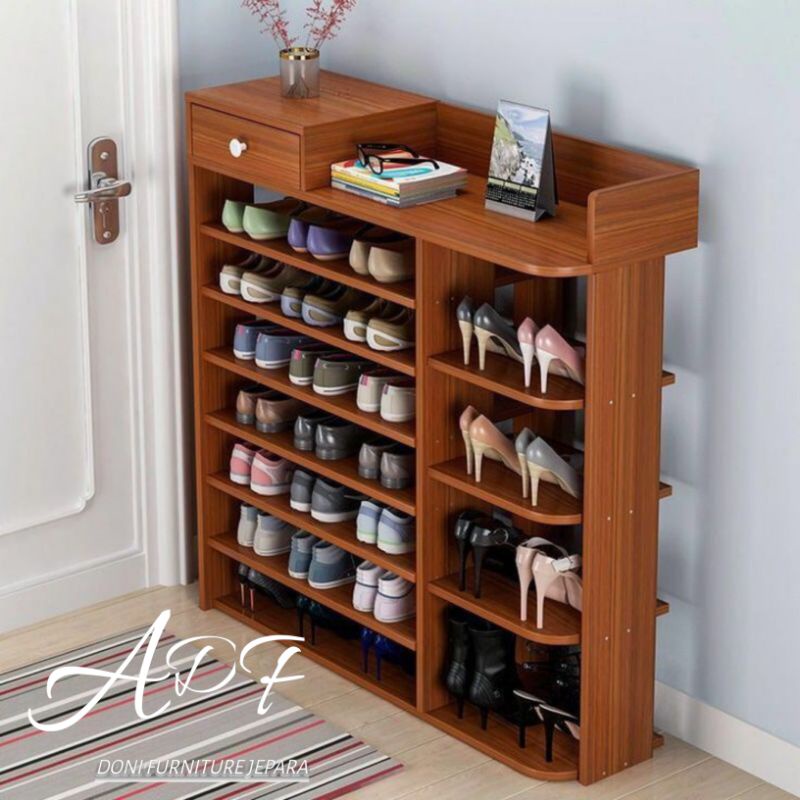Jual Rak Sepatu Minimalis Kayu Kati | Shopee Indonesia
