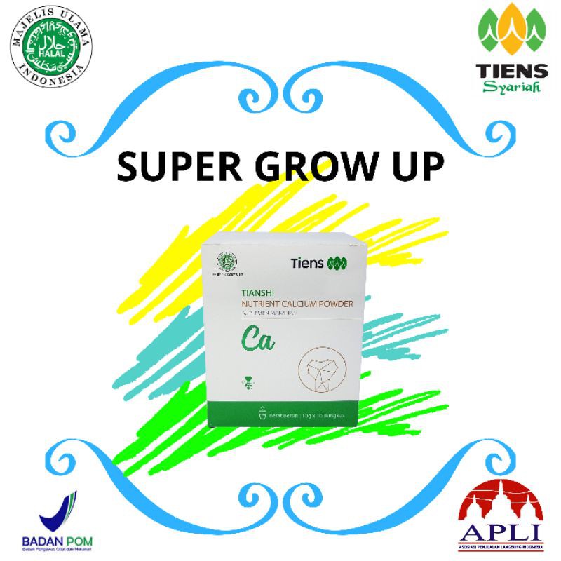 Jual TIANSHI TIENS NUTRIENT CALCIUM POWDER SUSU KALSIUM DEWASA ORIGINAL ...