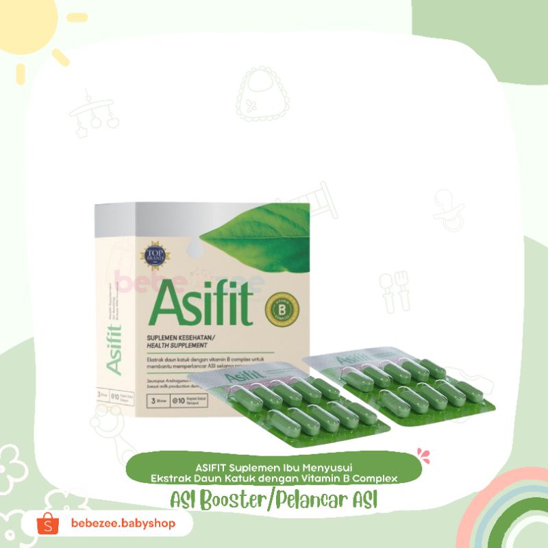 Jual Asifit Suplemen KEMASAN BARU Untuk Membantu Mempelancar Asi ...