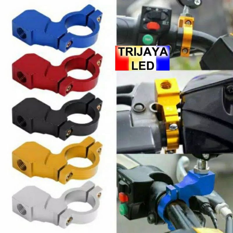 Jual Breket Dudukan Spion CNC Stang Spion PnP Bracket Master Rem Kleman ...