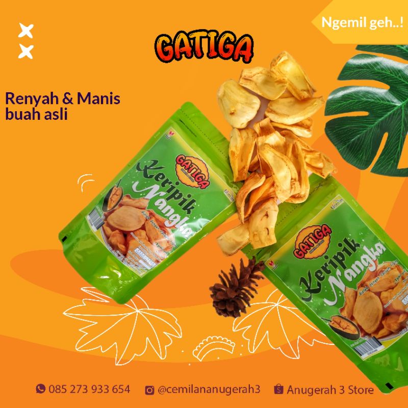 Jual Keripik Nangka Gatiga Snack Manis Vacuum Frying - Kripik Nangka ...