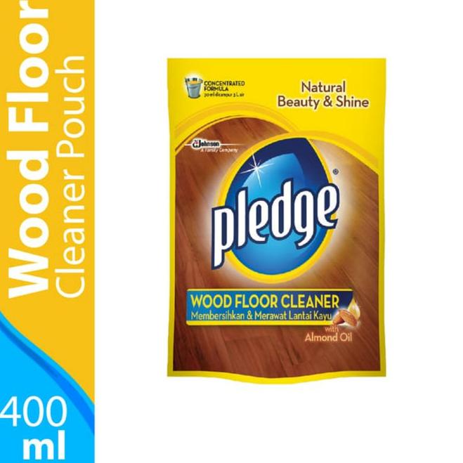 Jual Pledge Wood Floor Cleaner Almond Oil 400ml 400 ml | Shopee Indonesia