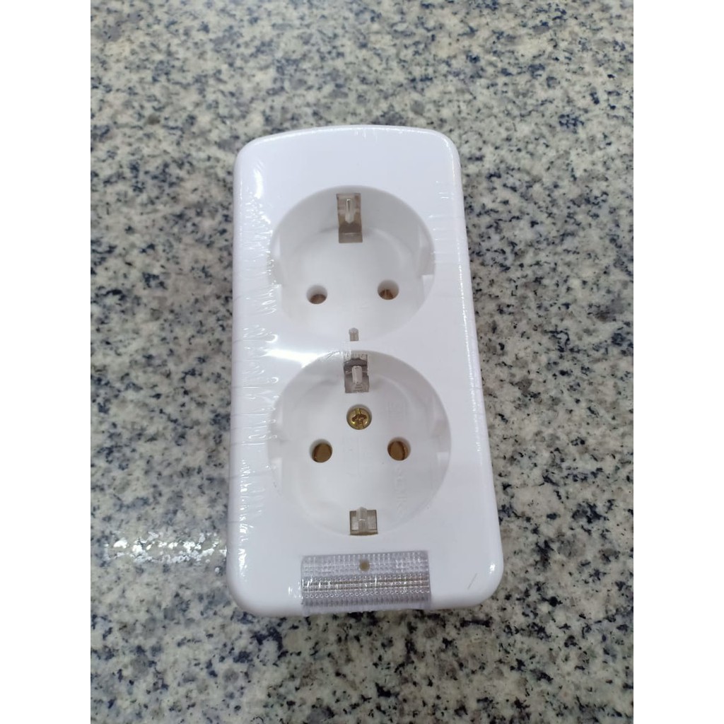 Jual Terminal Listrik Loyal Stop Kontak 2 Lubang LY 902 L | Shopee ...