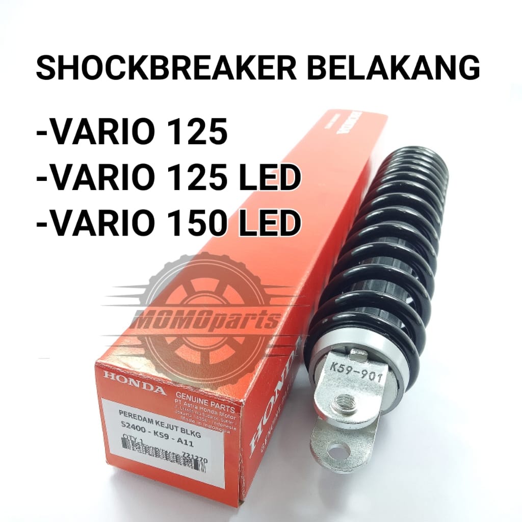 Jual ORIGINAL SHOCKBREAKER BELAKANG MOTOR HONDA VARIO 125 TECHNO VARIO 125 NEW LED VARIO 150 LED ...