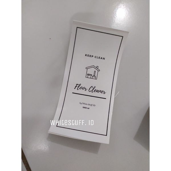 Jual stiker label refill bottle / jerigen botol sabun | Shopee Indonesia