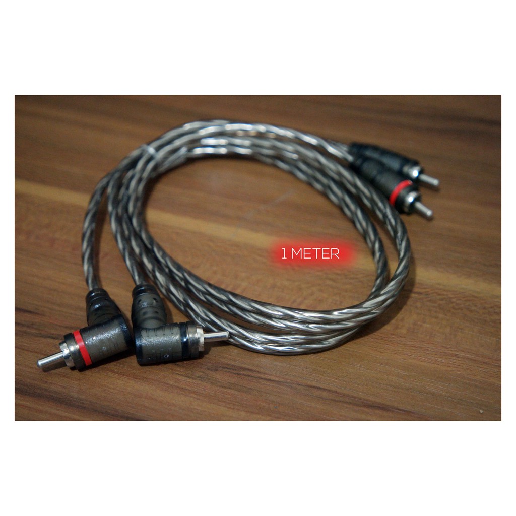 Jual Kabel RCA Audio Mobil 1 Meter | Shopee Indonesia
