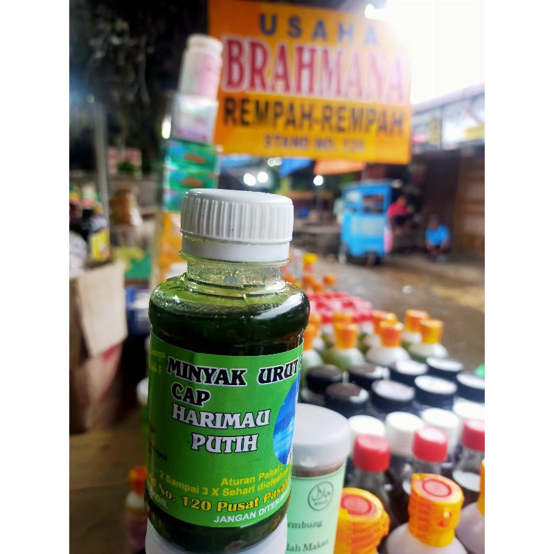 Jual Obat Tradisional Karo (Minyak urut cap Harimau Putih) | Shopee ...