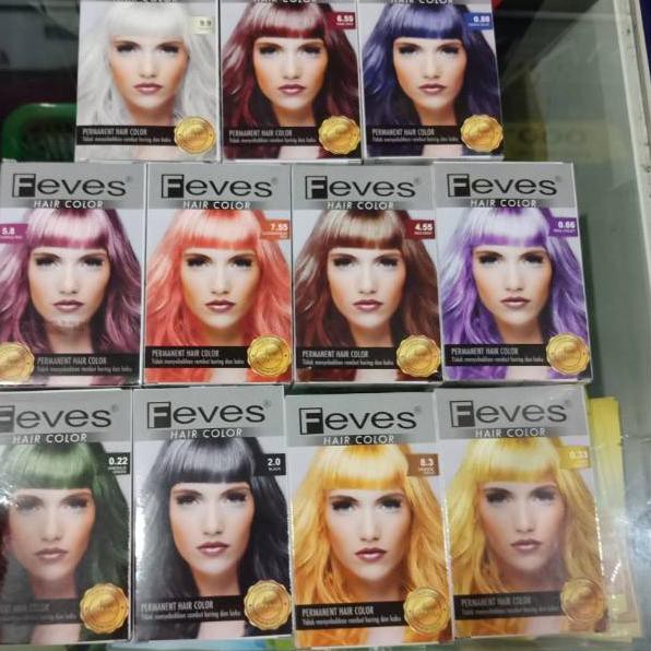 Jual TERLARIS Feves Hair Color 40 ml | Shopee Indonesia