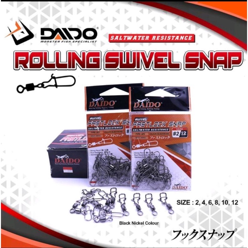 Jual rolling swiper snap daido | Shopee Indonesia