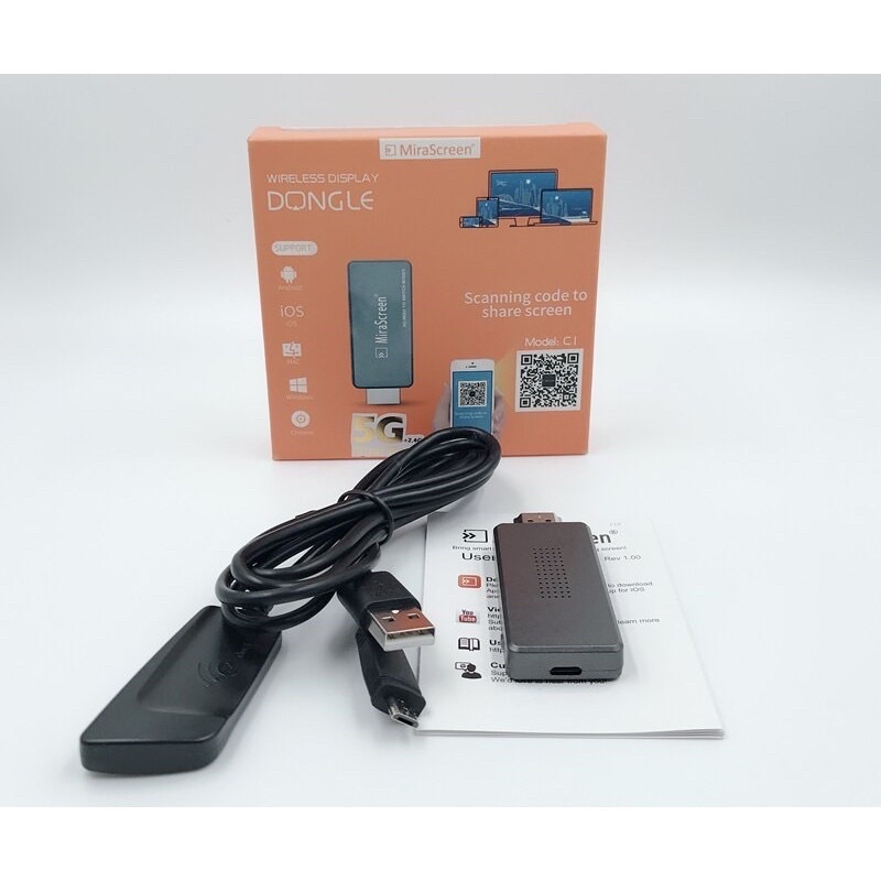 Jual Anycast Wireless Hdmi Dongle 5G+2.4G MiraScreen G9 Plus 4K Dual Band | Shopee Indonesia