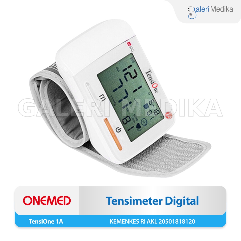 Jual Tensimeter Digital TensiOne 1A Onemed - Pergelangan Tangan / Alat ...