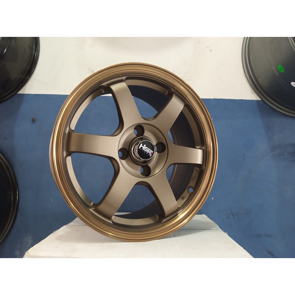 Jual Velg Mobil R15 HSR Vios Brio Agya City Tokyo R15 pcd 4x100 | Shopee Indonesia