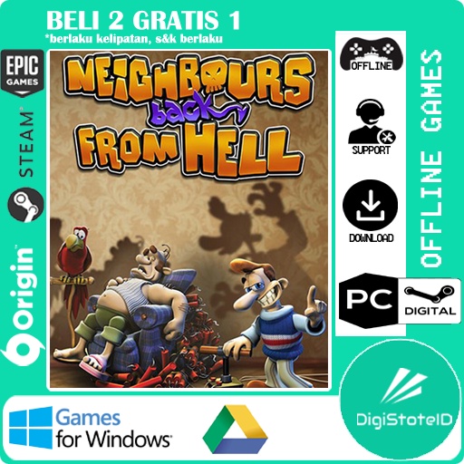 Jual Neighbours Back From Hell - Game PC | Shopee Indonesia